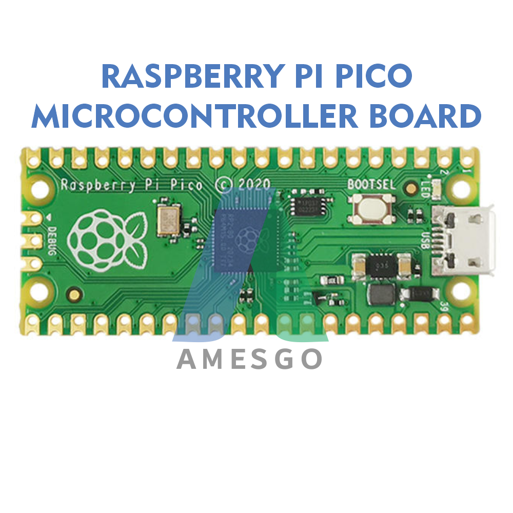 Amesgo Raspberry Pi Pico W Microcontroller Microprocessor Development Box RPPICO Dev Kit ...