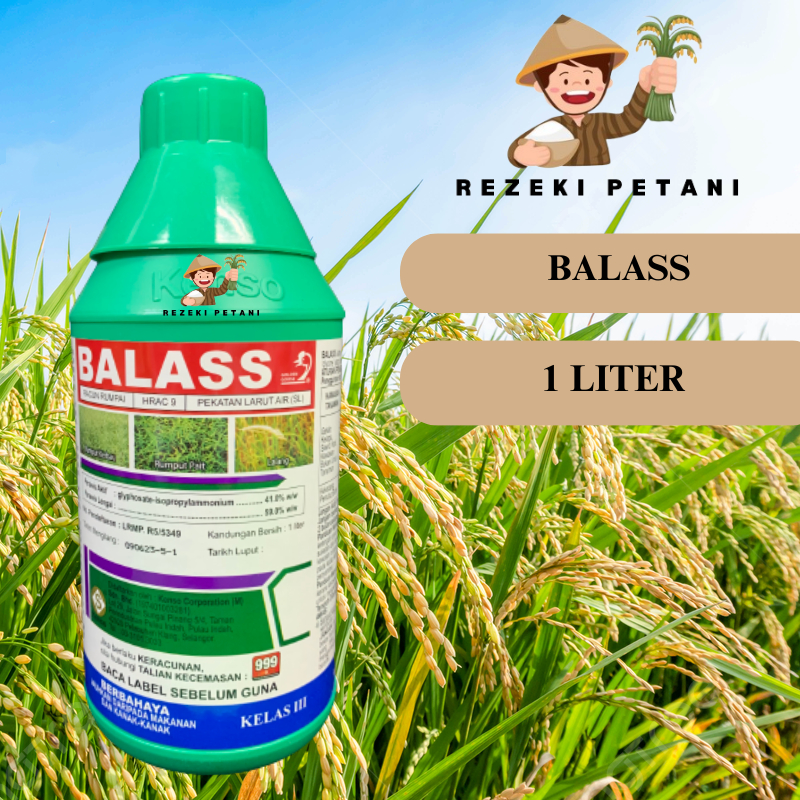 [ORIGINAL] 1L BALASS Kenso (Sama Roundup Ecomax Ken up) Glyphosate 41% ...