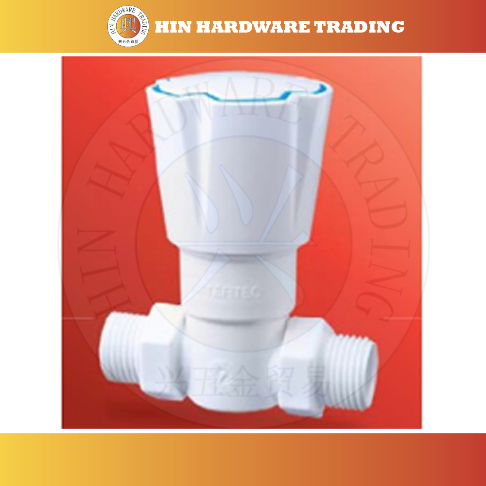 WATERTEC High Quality Pvc Stop Valve / Stop Cock 15mm Buatan Malaysia ...