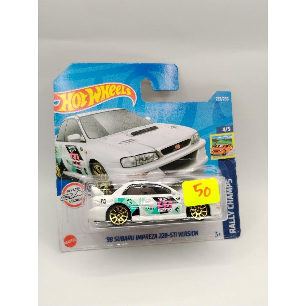 [NEW] Hot Wheels 98 Subaru Impreza 22B Sti Version Regular Treasure ...