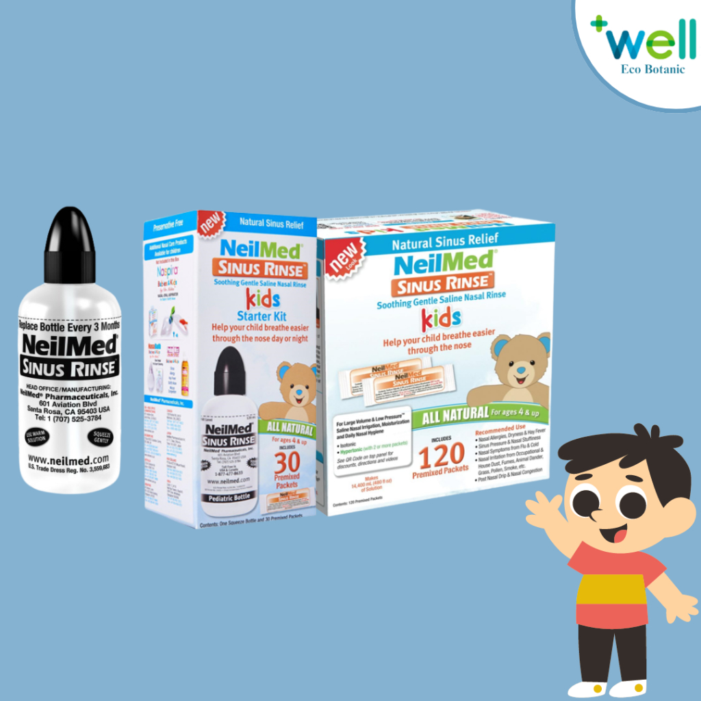 Neilmed Starter Kit Kids & Salt Sachets 120's | Shopee Malaysia