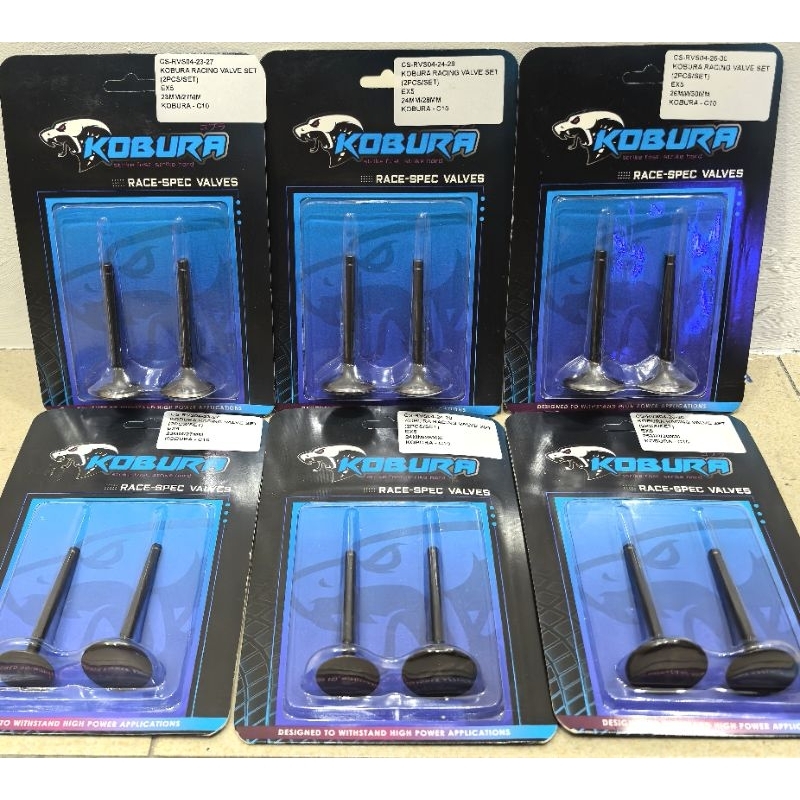 KOBURA HONDA EX5 EX5 DREAM WAVE 100 23/27 24/28 26/30 RACING BIG VALVE ...