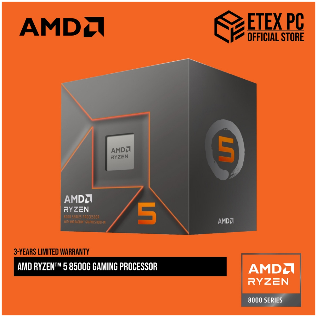 AMD Ryzen™ 5 8500G Gaming Processor Socket AM5 16MB Cache, Up to 5.0 ...