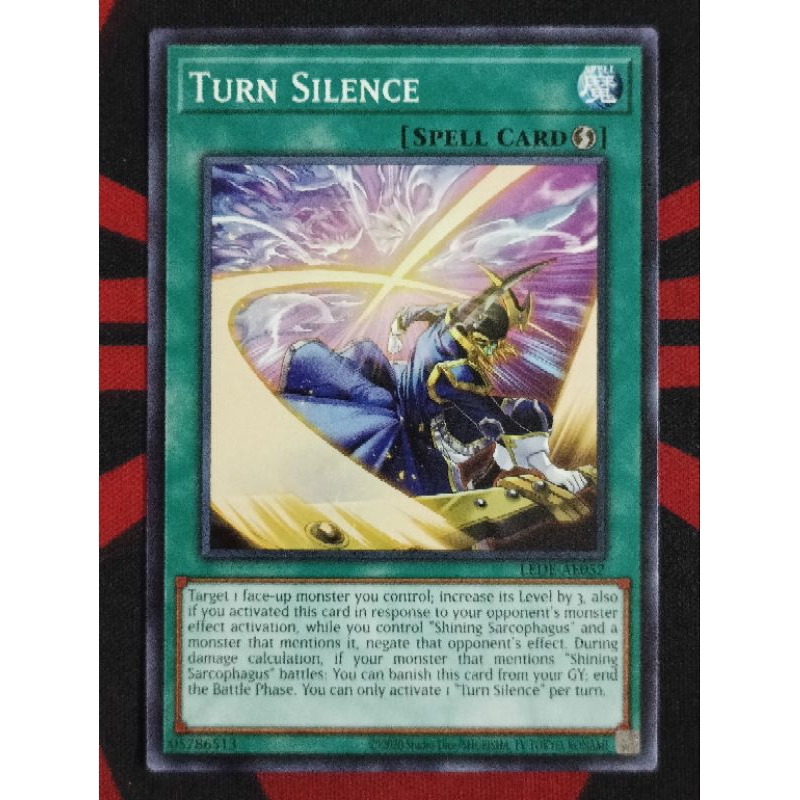 YUGIOH KONAMI LEDE-AE052 Turn Silence (Common) | Shopee Malaysia