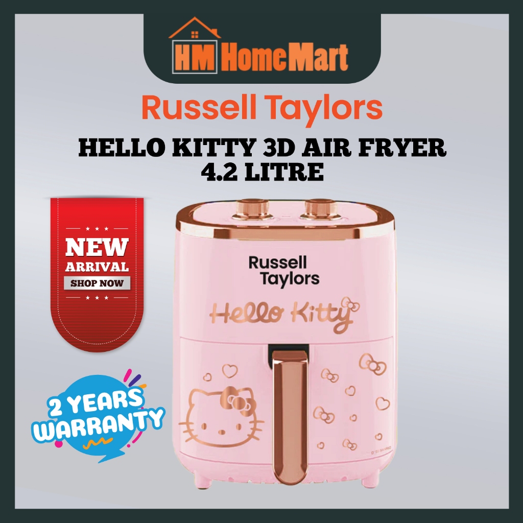 Russell Taylors 3D Air Fryer Hello Kitty 4.2L Z1-HK( 2 Years Warranty ...