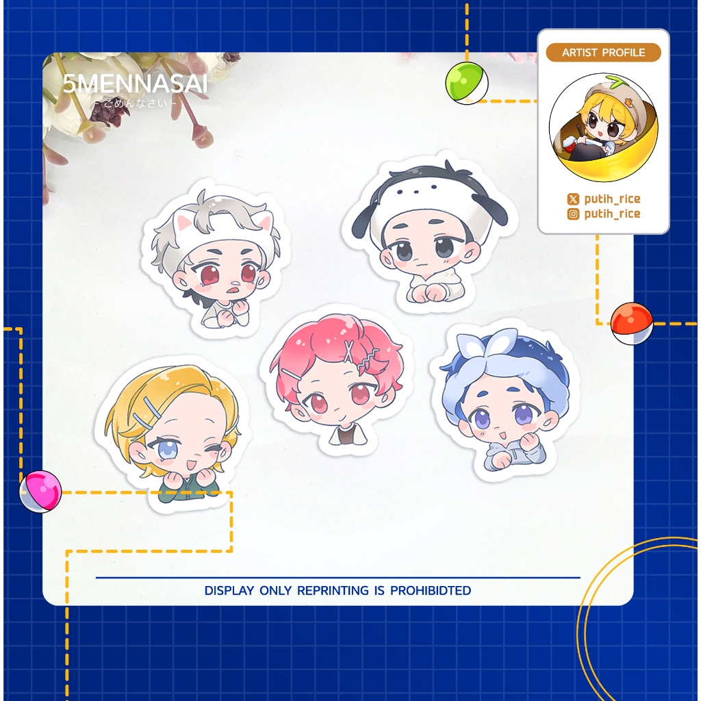 Vtuber PLAVE Acrylic Keychains [PLAVE] | Shopee Malaysia