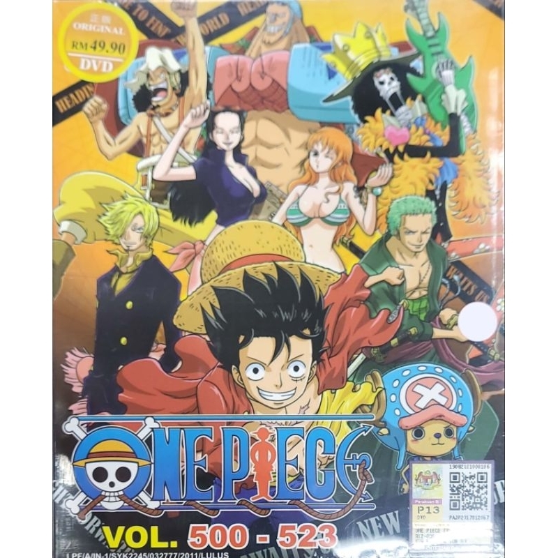 One Piece - Box 12 : Vol.500-523 (DVD) | Shopee Malaysia