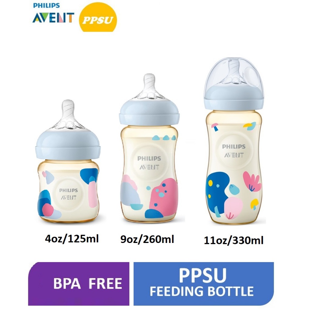 PHILIPS AVENT Natural PPSU Bottle - 4oz/9oz/11oz | Shopee Malaysia