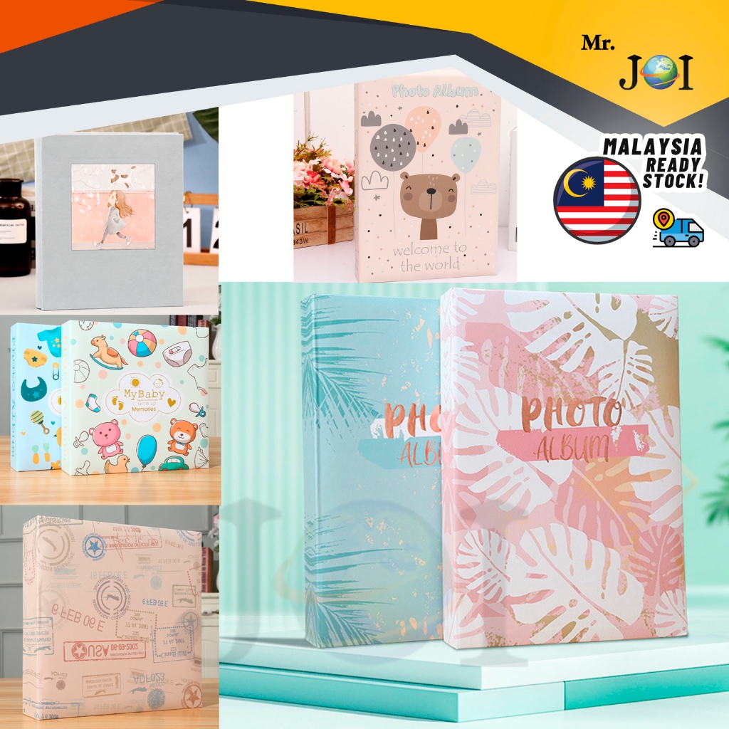 Album Gambar 4R Photo Album 4R 200pcs / 4R 300PCS Pocket Ready Stock ...
