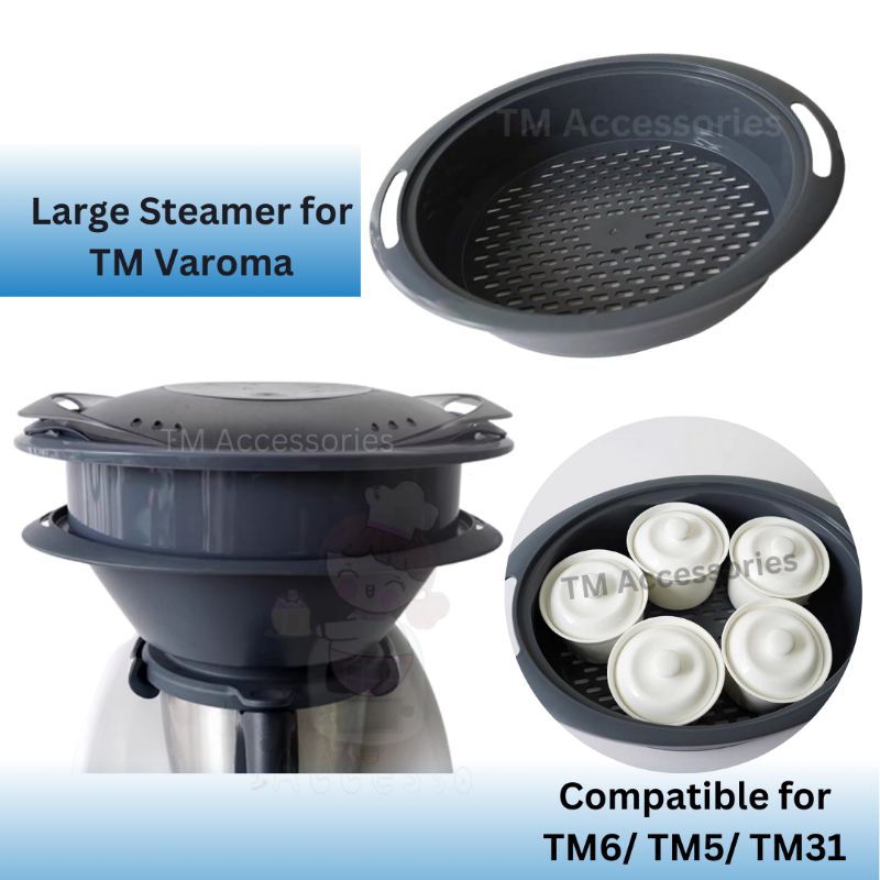 Thermomix Accessories Additional Large Steamer for Varoma TM6 TM5 TM31 ...