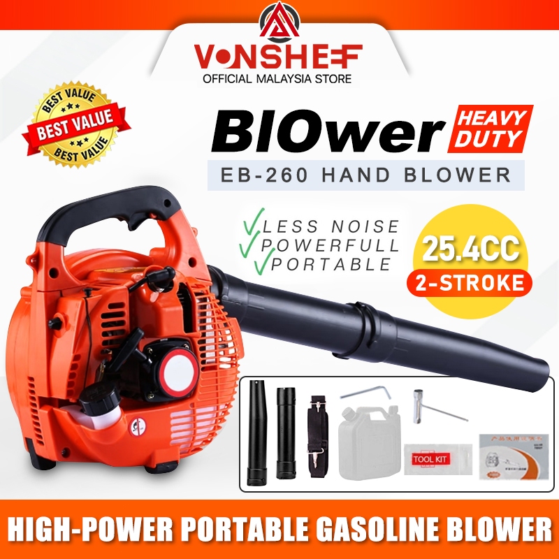 Petrol Hand Air Blower 2-Stroke Portable One Hand Engine Leaf Blower Powerful Wind Blower Sapu ...