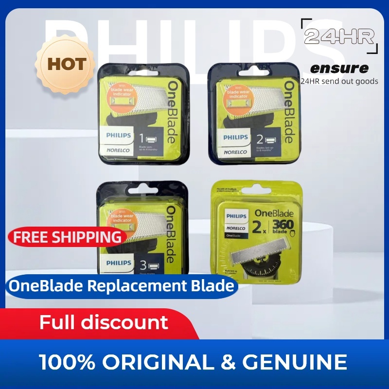 Philips OneBlade Replacement Blade QP210 QP220 QP230 QP410 QP420 ...
