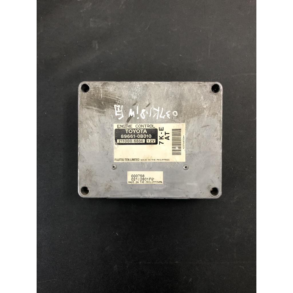 TOYOTA UNSER Engine Control Unit ECU 7K-E AT 89661-0B010 Used Original ...