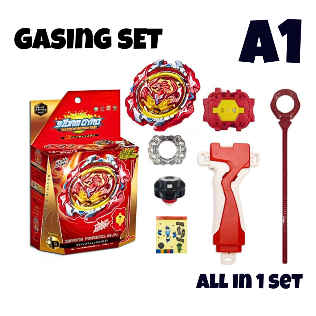 🔥CLEAR SALES🔥1PCS Gasing Box Set Kids Play Gasing Toy with FREE ...