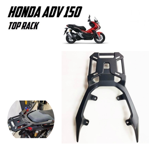 Heavy Duty Monorack Top Box Rack Luggage Rack ADV 160 ADV 150 Honda ...