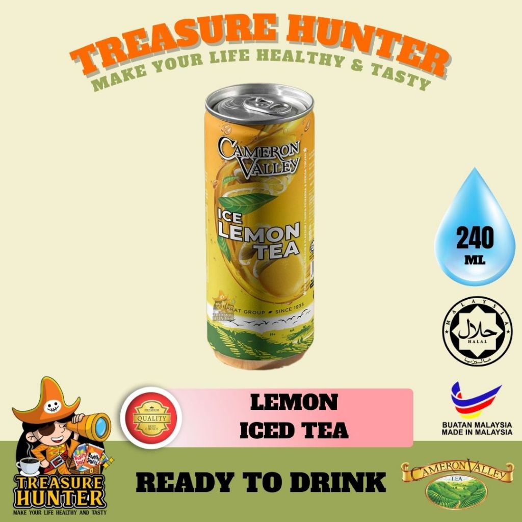 Cameron Valley Iced Lemon Tea Ready to Drink 240ml x 1 | Shopee Malaysia