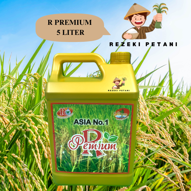 [ORIGINAL] 5L R-Premium Asia No.1 Baja Foliar Pokok / Padi / Pelbagai ...