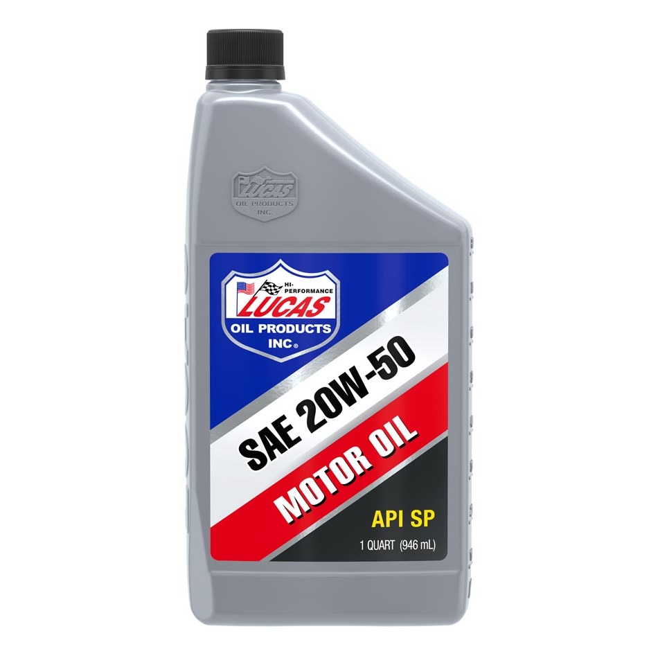 Lucas Oil Petroleum SAE 20W-50 100% Genuine USA Performance Engine Oil ...