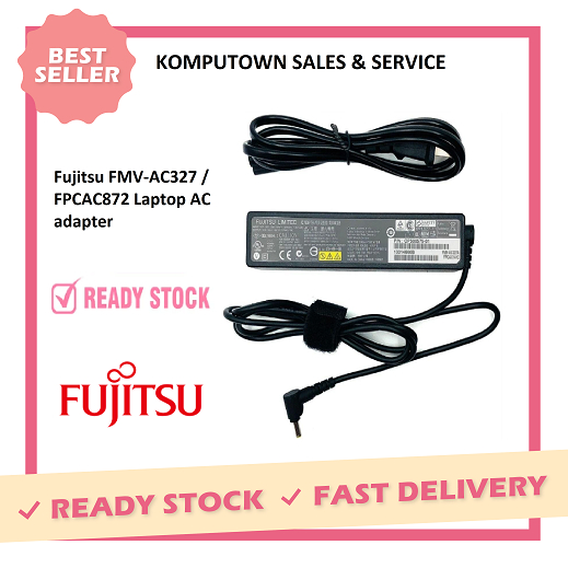 Fujitsu Laptop Charger 60W AC Power Adapter 19V 3.16A (FMV-AC327 ...