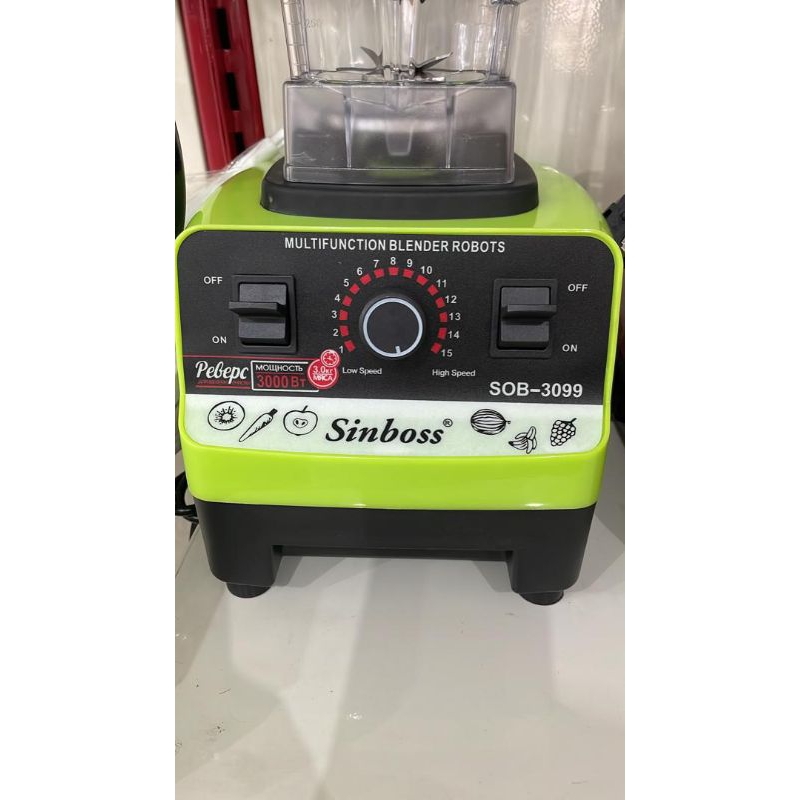 Sinboos 2L power 4500w Multifunction Blender Robots (SOB_3099) | Shopee ...