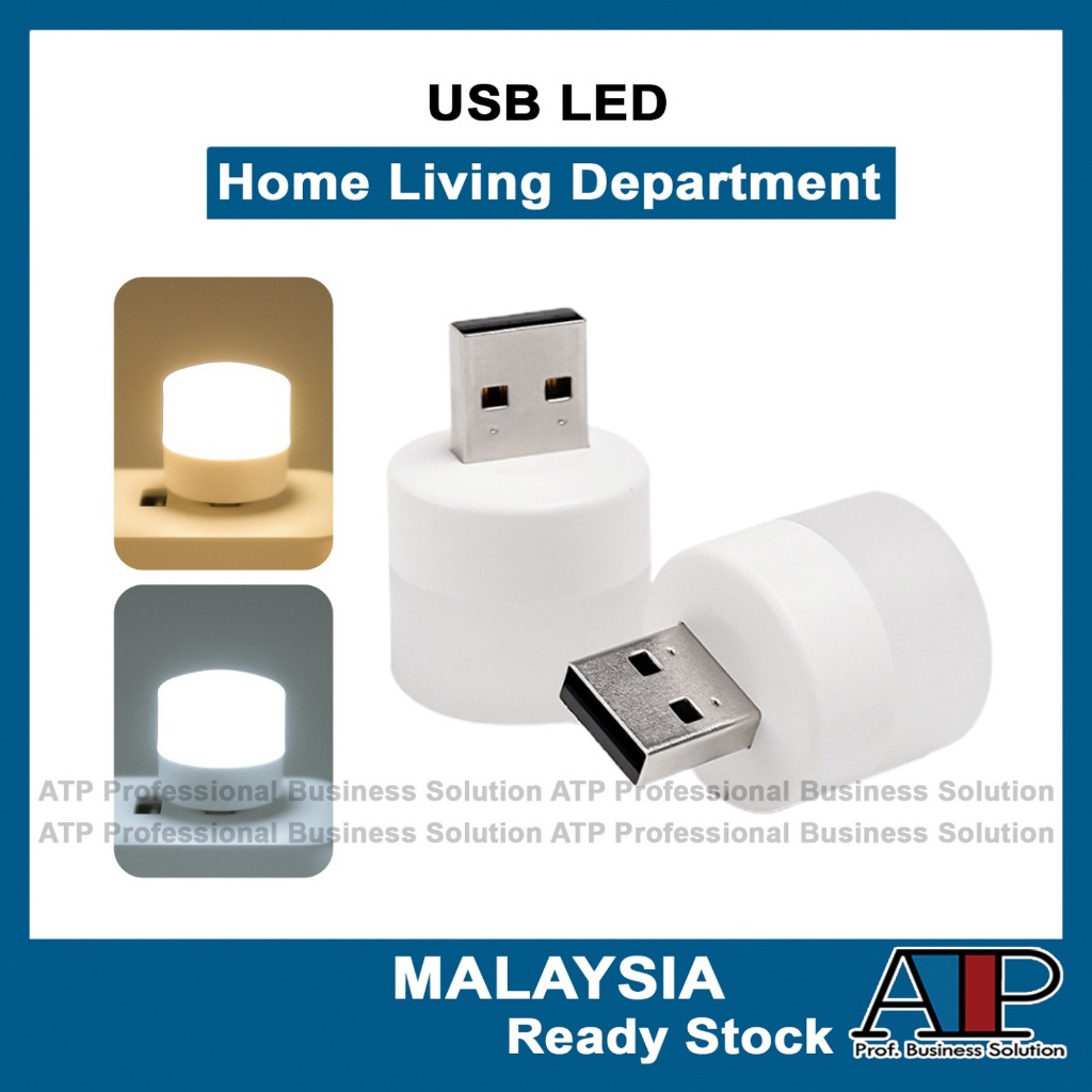 Light💡USB LED Lamp Mini Soft Night Light Bright Small Table Reading ...