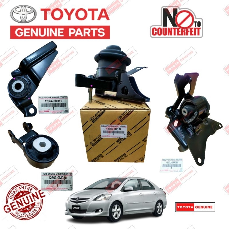 Toyota Vios NCP93 Engine Mounting Set (Auto) 1.5cc 1NZFE | Shopee Malaysia