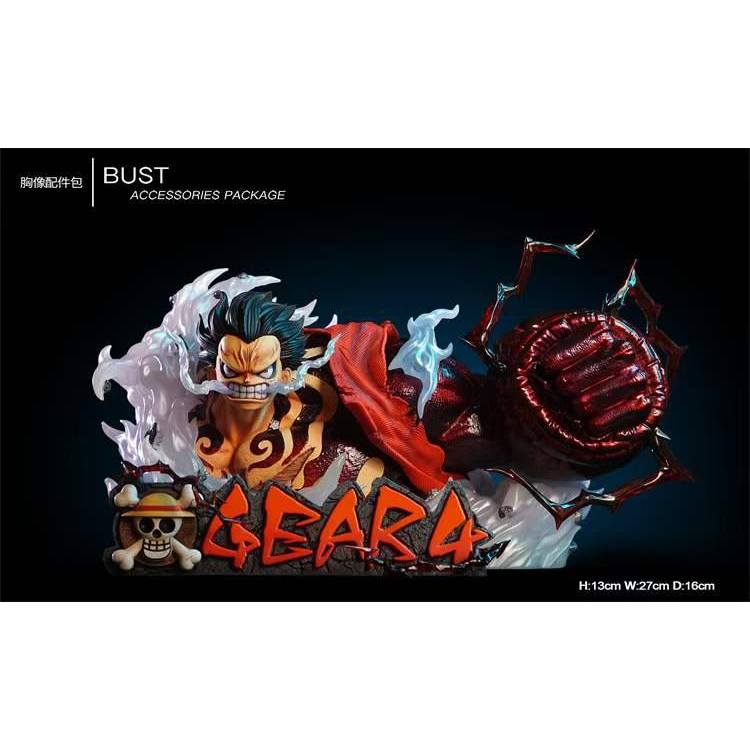 Mo Feng Studio x Monkey D Studio - 4th Gear Luffy Bust One Piece Resin ...