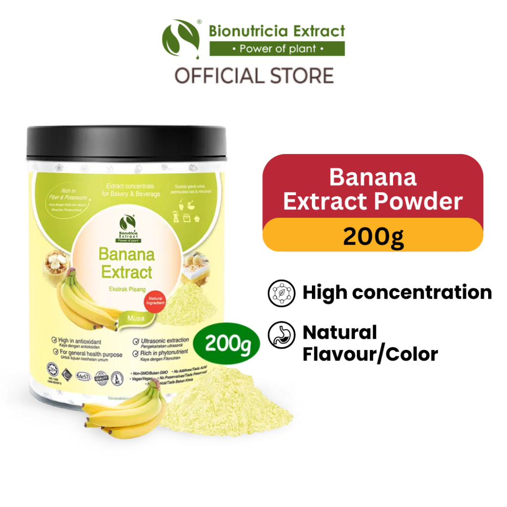 Bionutricia Banana Extract Powder 200g | Shopee Malaysia