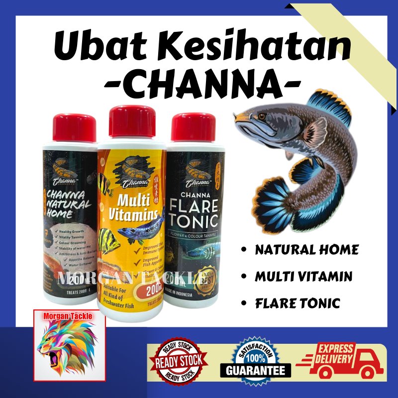 ubat kesihatan channa (Channa Natural Home / flare tonic/ multivitamin ...