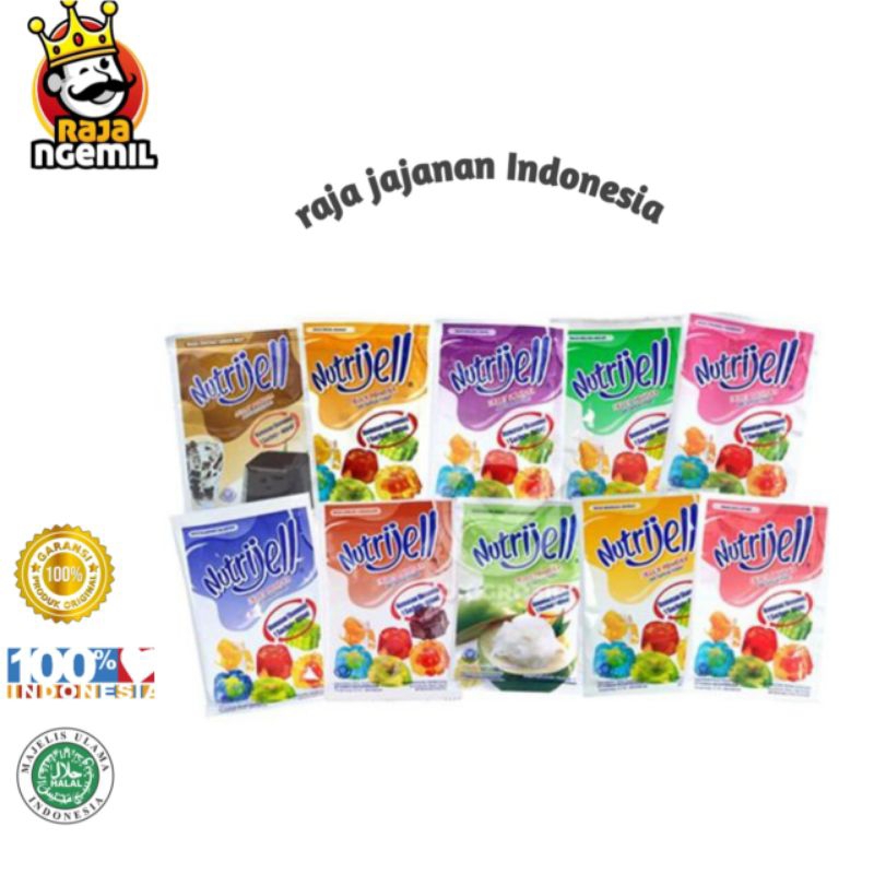 nutrijell all varian isi 1 box 10gr×12 sachet | Shopee Malaysia