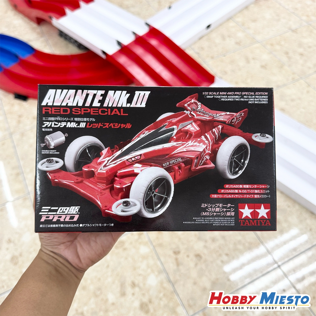 Tamiya 95425 Avante Mk.III Red Special (MS Chassis) (Mini 4WD) | Shopee ...
