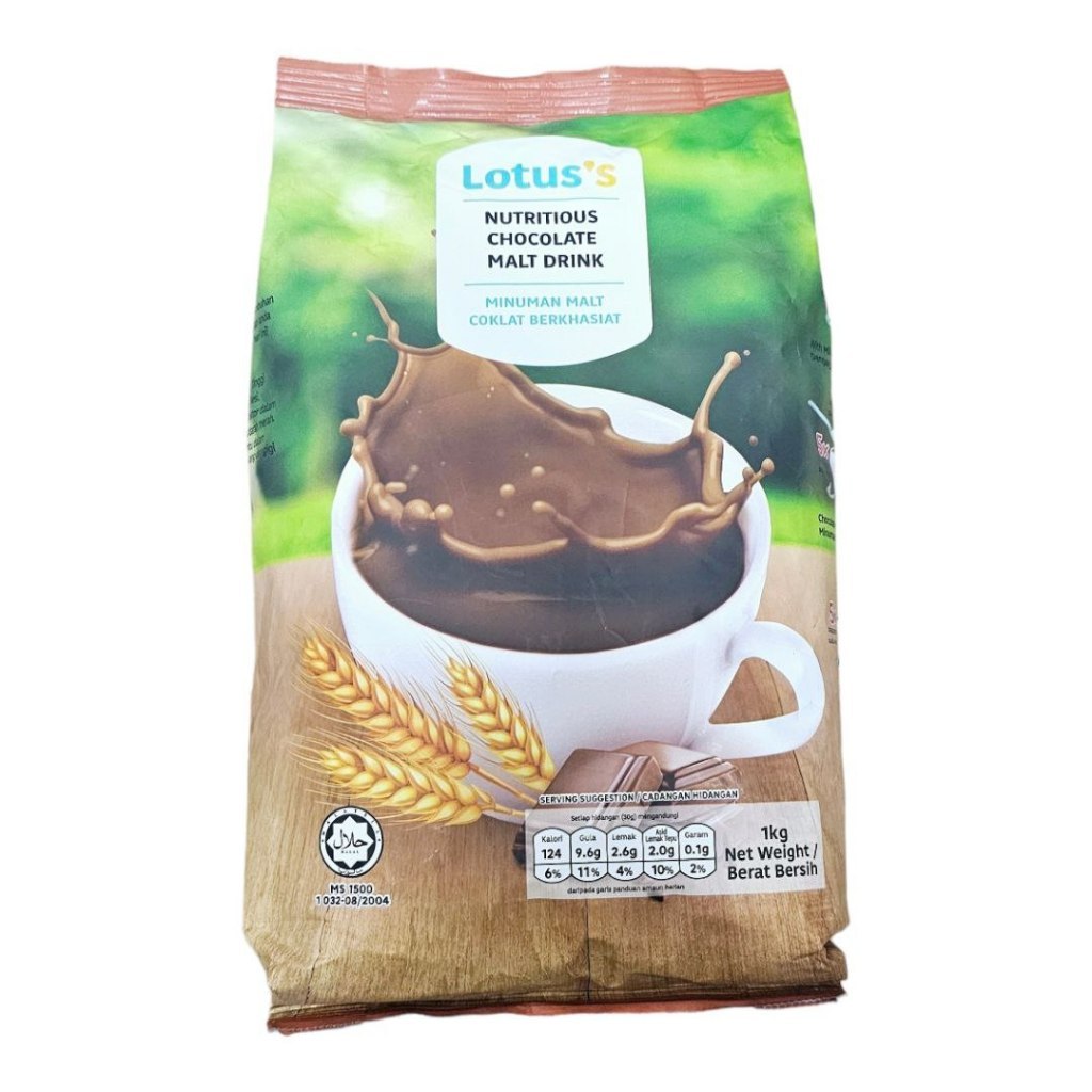 Lotus's / Lotus Tesco Chocolate Malt Drink 1kg / 3 in 1 / 2kg Coklat ...