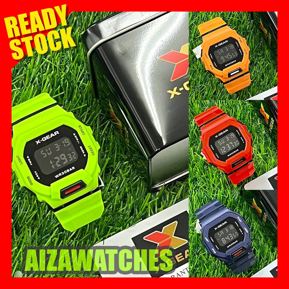 (WATERPROOF) X GEAR GBD 200 JAM TANGAN LELAKI & PEREMPUAN DIGITAL ...