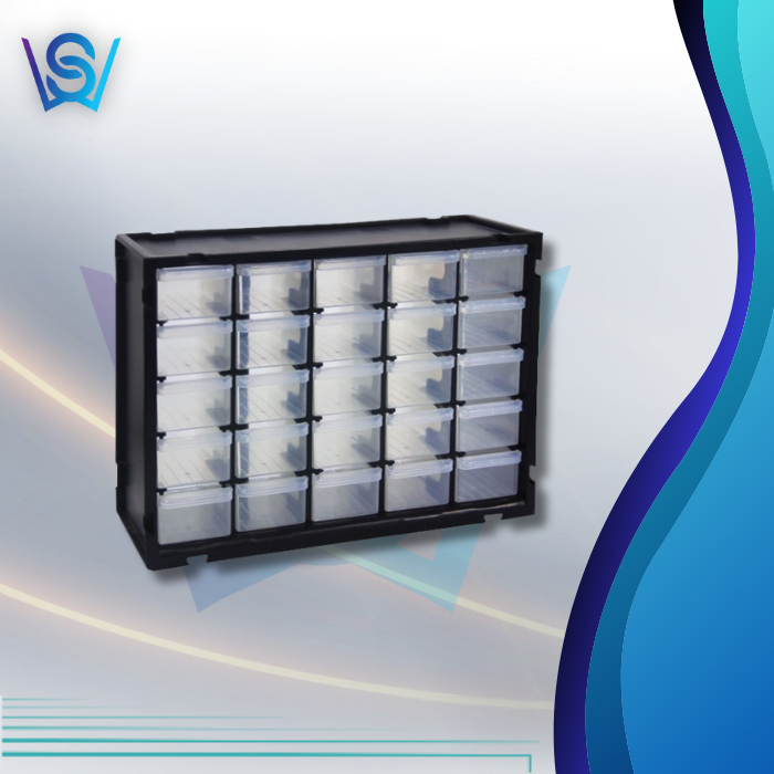 25 DRAWERS MULTI-USE CABINET SMALL PARTS HEAVY DUTY STORAGE ...