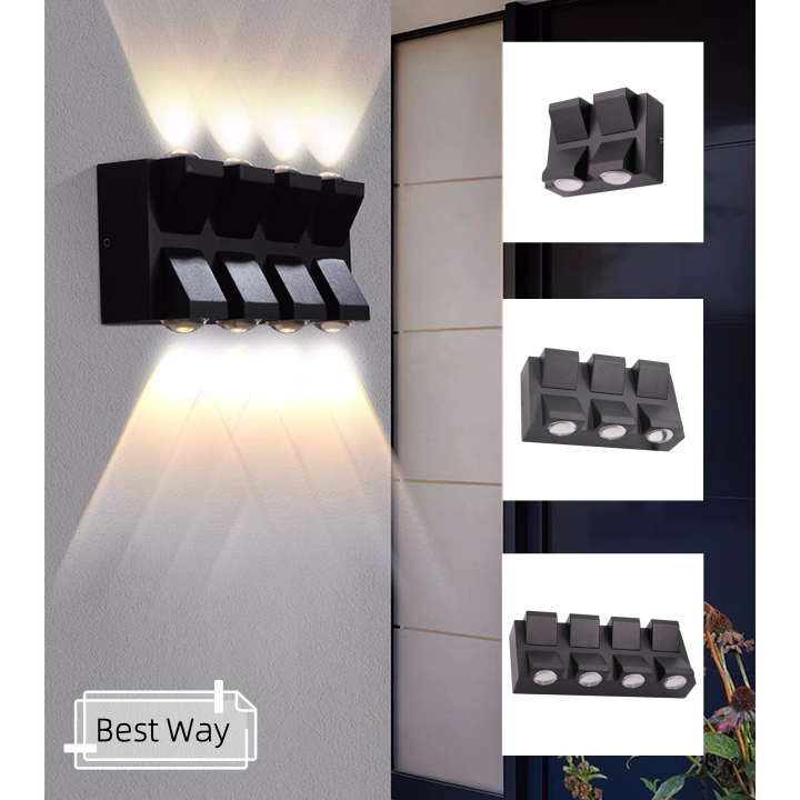 【Ready Stock】Modern modular wall light design, suitable for indoor and ...