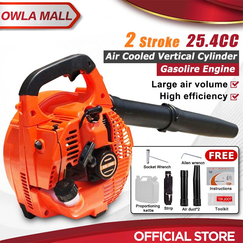 Petrol Hand Leaf Blower Air Blower Powerful Wind Blower Cordless Blower angin petrol Heavy Duty ...