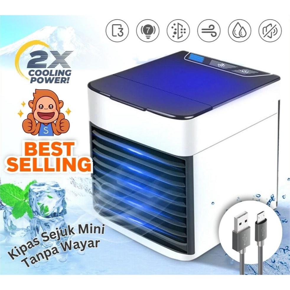 USB Mini Air Conditioner Portable Air Mini Cooler Aircond Humidifier ...