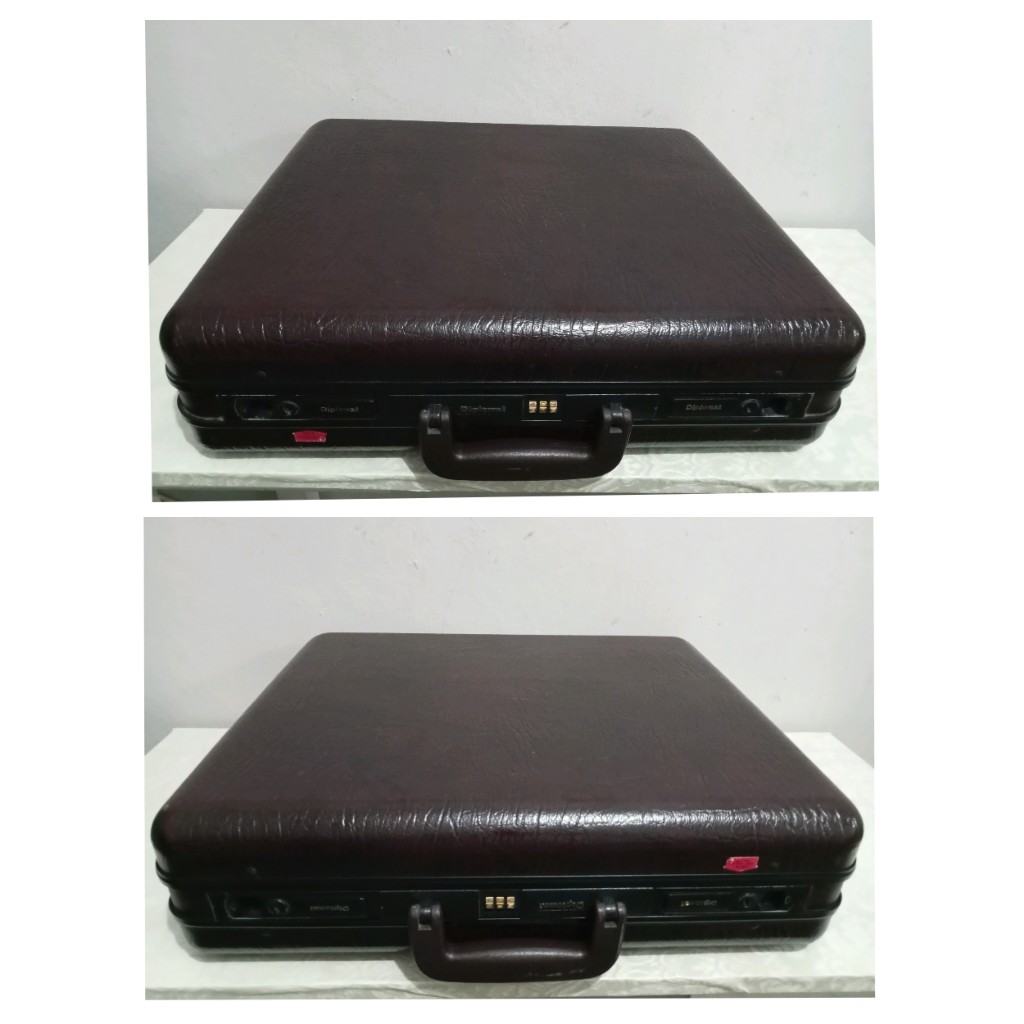Vintage Classic Diplomat Hard Shell Briefcase 1980s | Shopee Malaysia