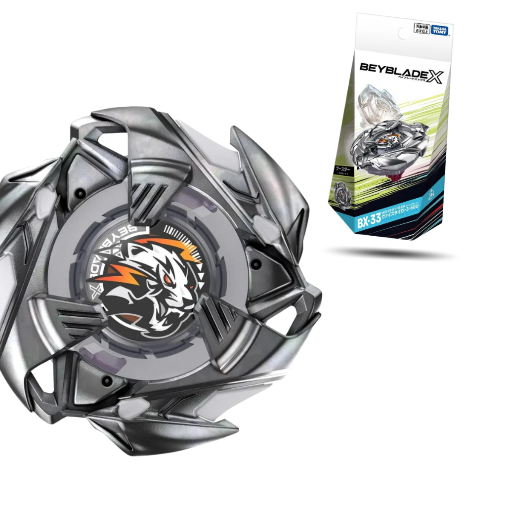 [BEYFAN] BX-33 Booster Weiss Tiger 3-60U | Takara Tomy Beyblade X Basic ...