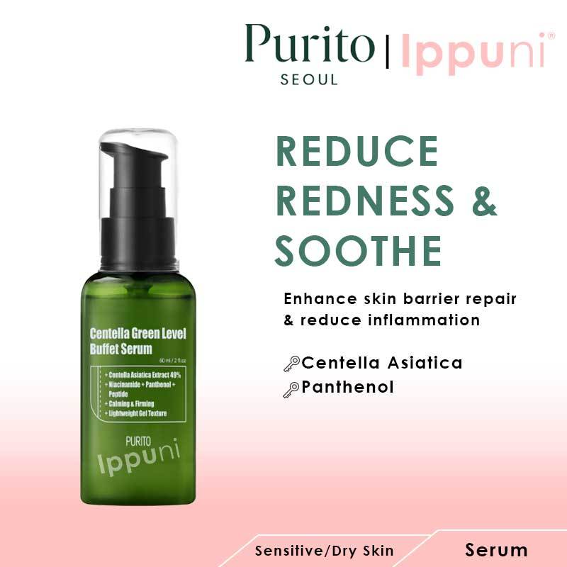 [SHORT EXPIRY] Exp 28/12/2024 Purito Centella Green Level Buffet Serum ...