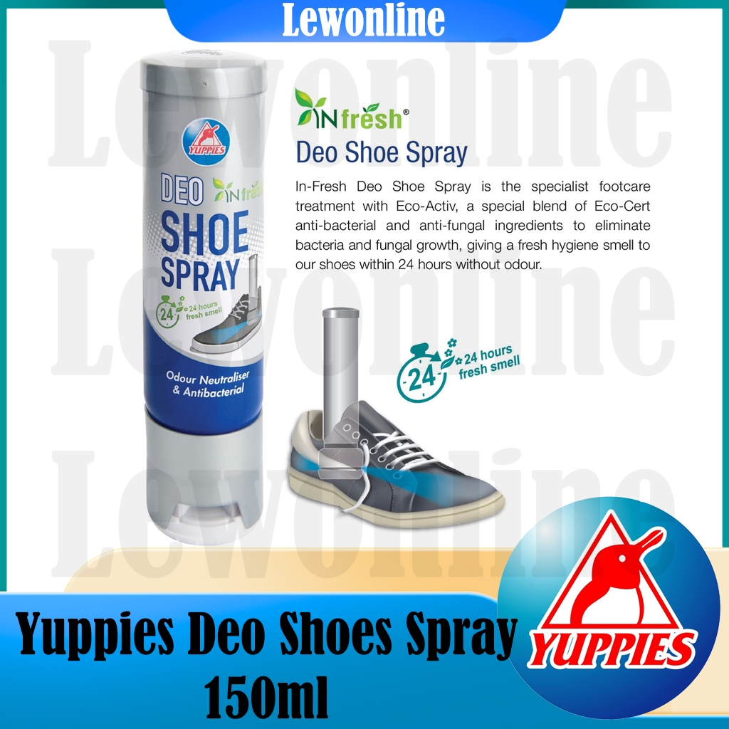 Yuppies Deo Shoes Spray 150ml CMYSS | Shopee Malaysia