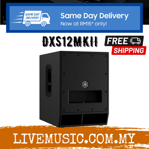 Yamaha DXS12 MK II 12inch DXR Series Active Subwoofer (DXS-12 MKII/DXS 12 MKII) | Shopee Malaysia