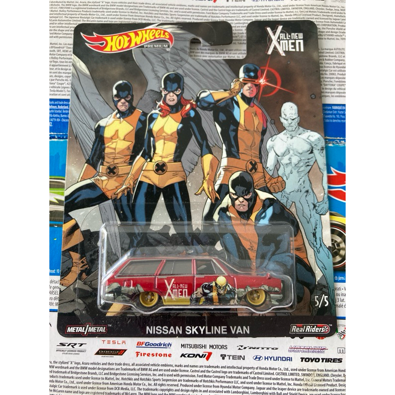 Hot Wheels Nissan Skyline Van Xmen X-Men Cyclops Car Calture Premium Wagon All New Set Pop ...