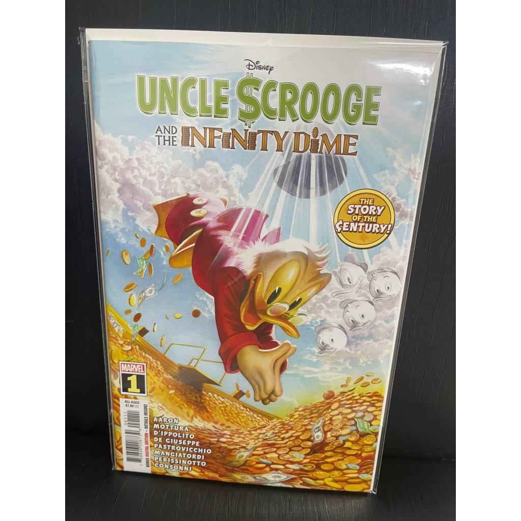 【original Us Comic】uncle Scrooge Infinity Dime 【one Shot】 【ready Stock