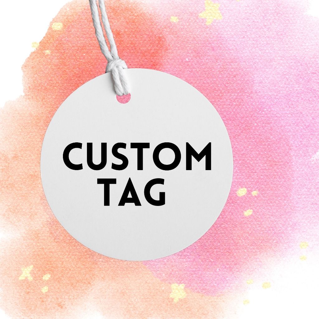 [Custom Print] 1 side Tag Doorgift | Label Tag | Tag Kahwin | Tag ...