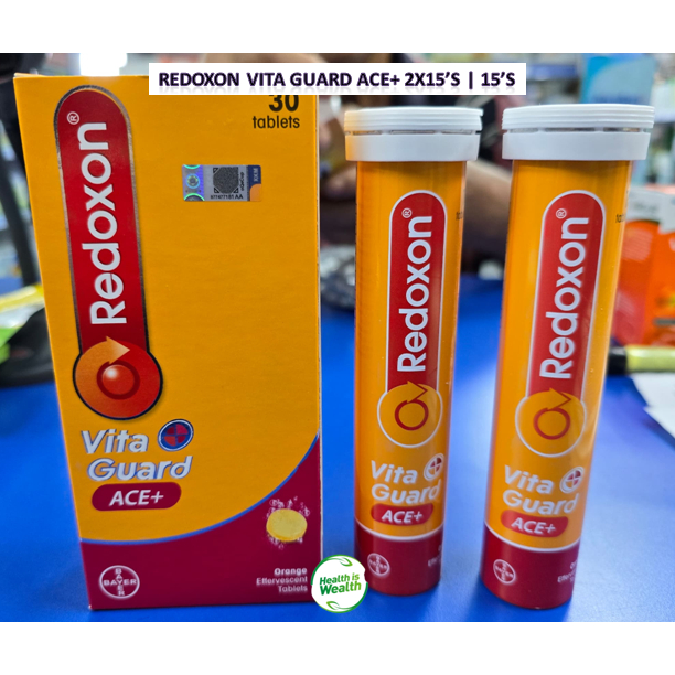 [3 DAYS OFFER!!!] Redoxon Vita Guard ACE+ 2x15's | 15's [exp: 11/24 ...