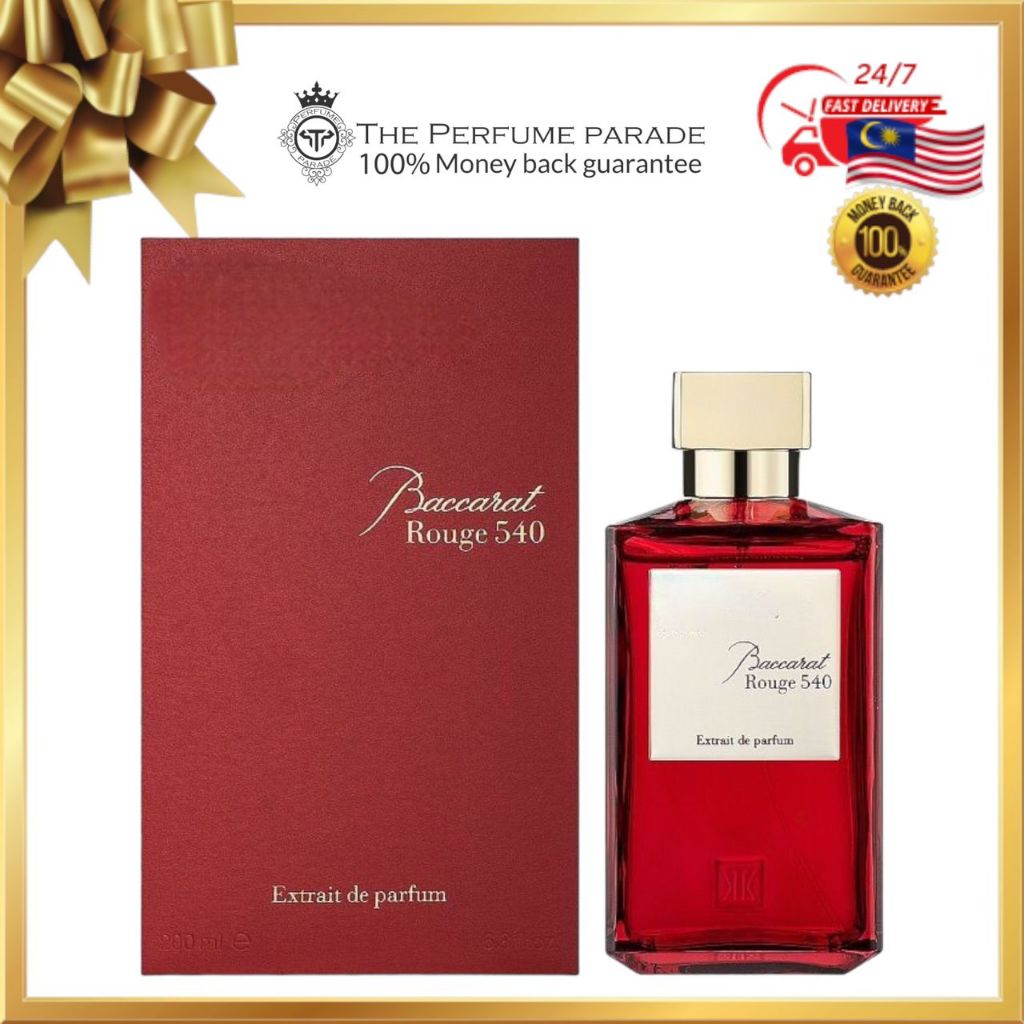 100% Genuine Perfume Backrat Rouge Red Extrait De Parfum ml200 ...