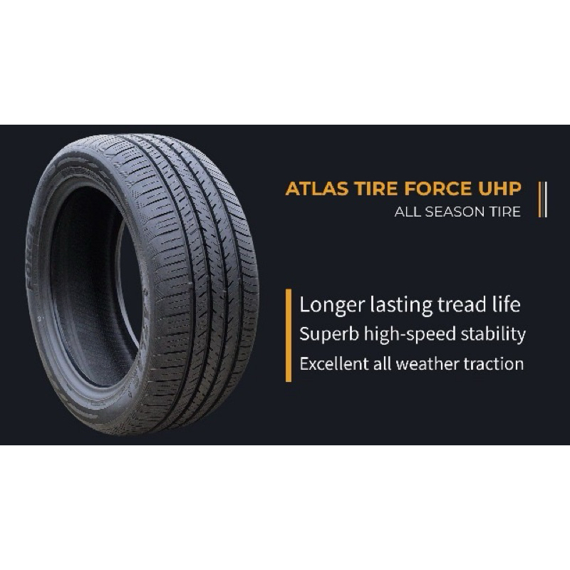 [Installation Provided] 255/40/20 ATLAS FORCE UHP NEW TYRE TIRE TAYAR | Shopee Malaysia