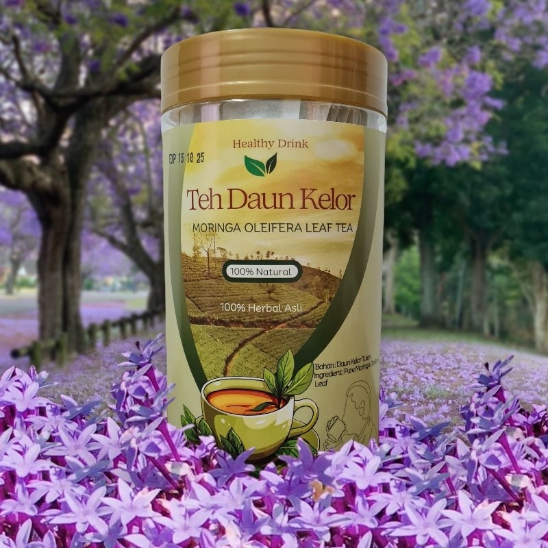 Teh Daun Kelor Tulen (40 Uncang) / Pure Moringa Leaf Tea (40 Teabags ...