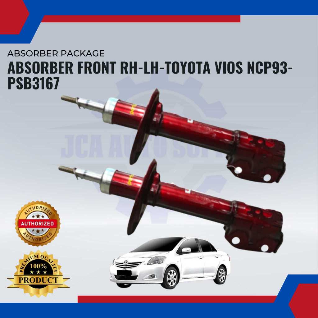 Front Absorber Set-Toyota Vios NCP93 | Shopee Malaysia